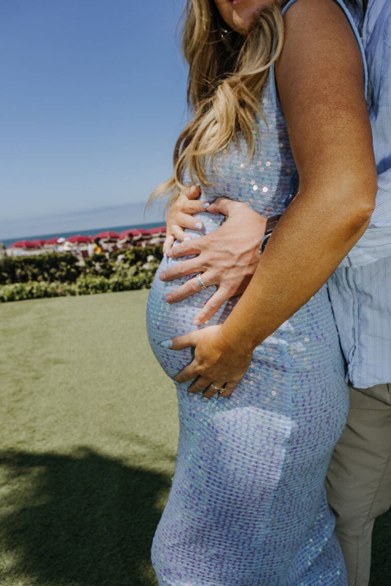 Summer Family Maternity Photos at Hotel Del Coronado | San Diego ...
